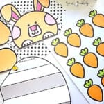 Emotions Bunny Printable - Red Ted Art - Kids Crafts