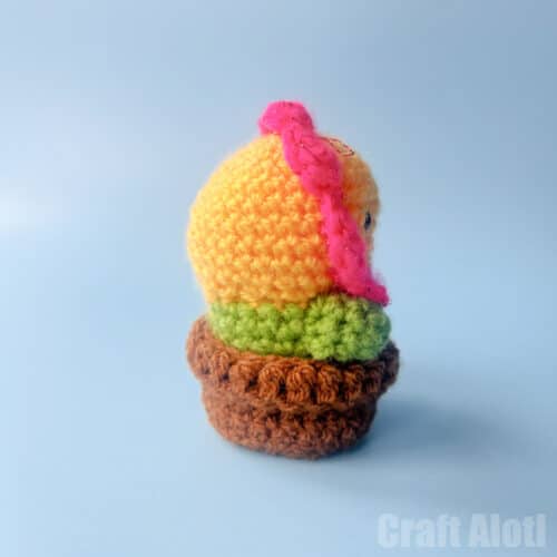 Flower Crochet Pattern - Amigurumi Plant Pot - Red Ted Art