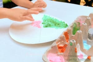 Four Seasons Tree - Paper Plate Spinner - Red Ted Art - Kids Crafts