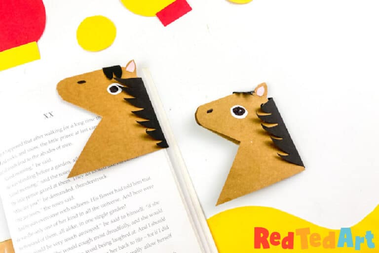 Easy Chinese Zodiac Bookmark Corner Designs - Red Ted Art