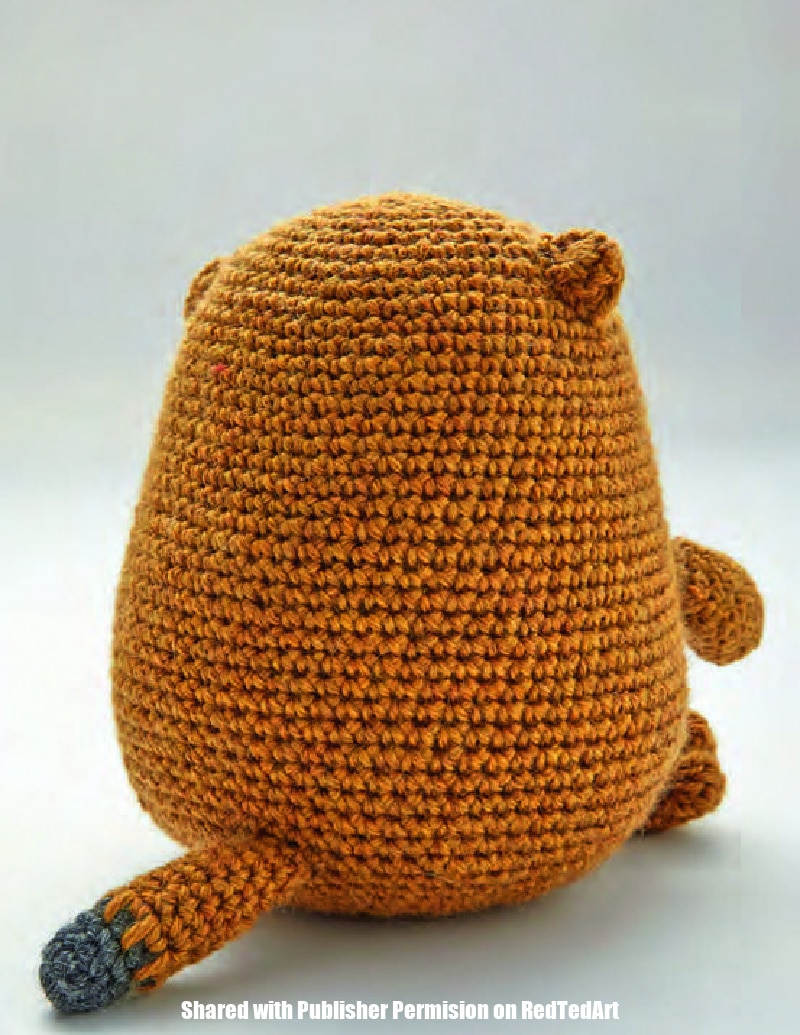 Free Badlans Prairie Dogs Crochet Pattern - Red Ted Art - Kids Crafts