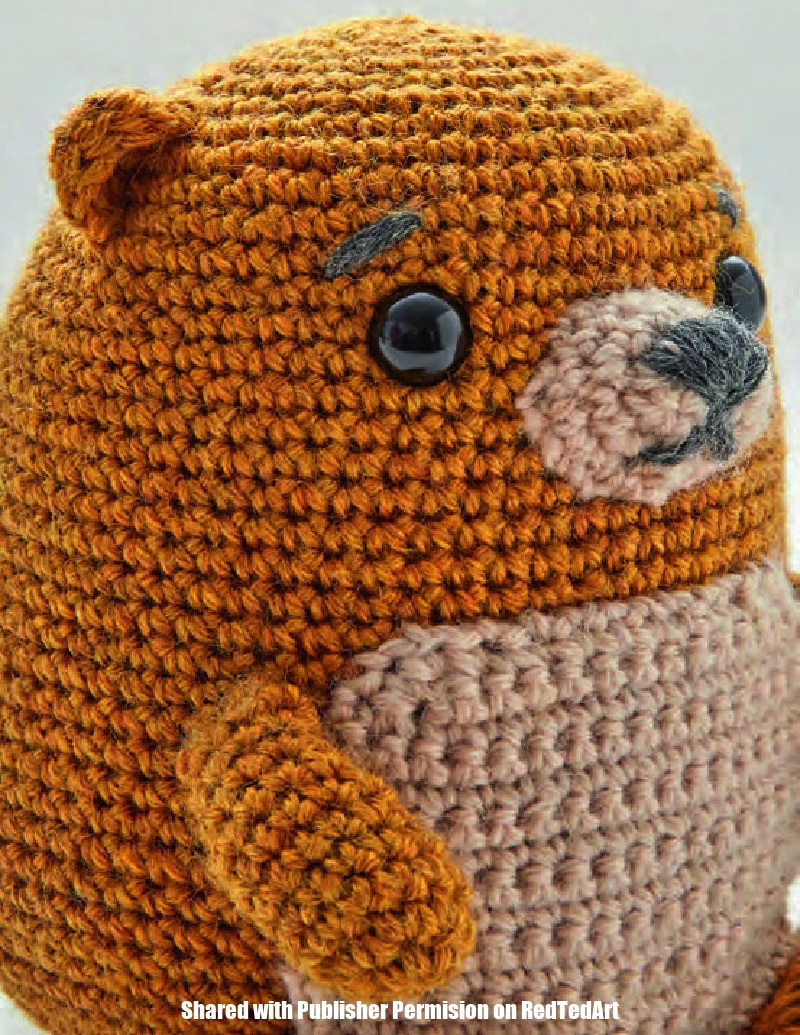Free Badlans Prairie Dogs Crochet Pattern - Red Ted Art - Kids Crafts