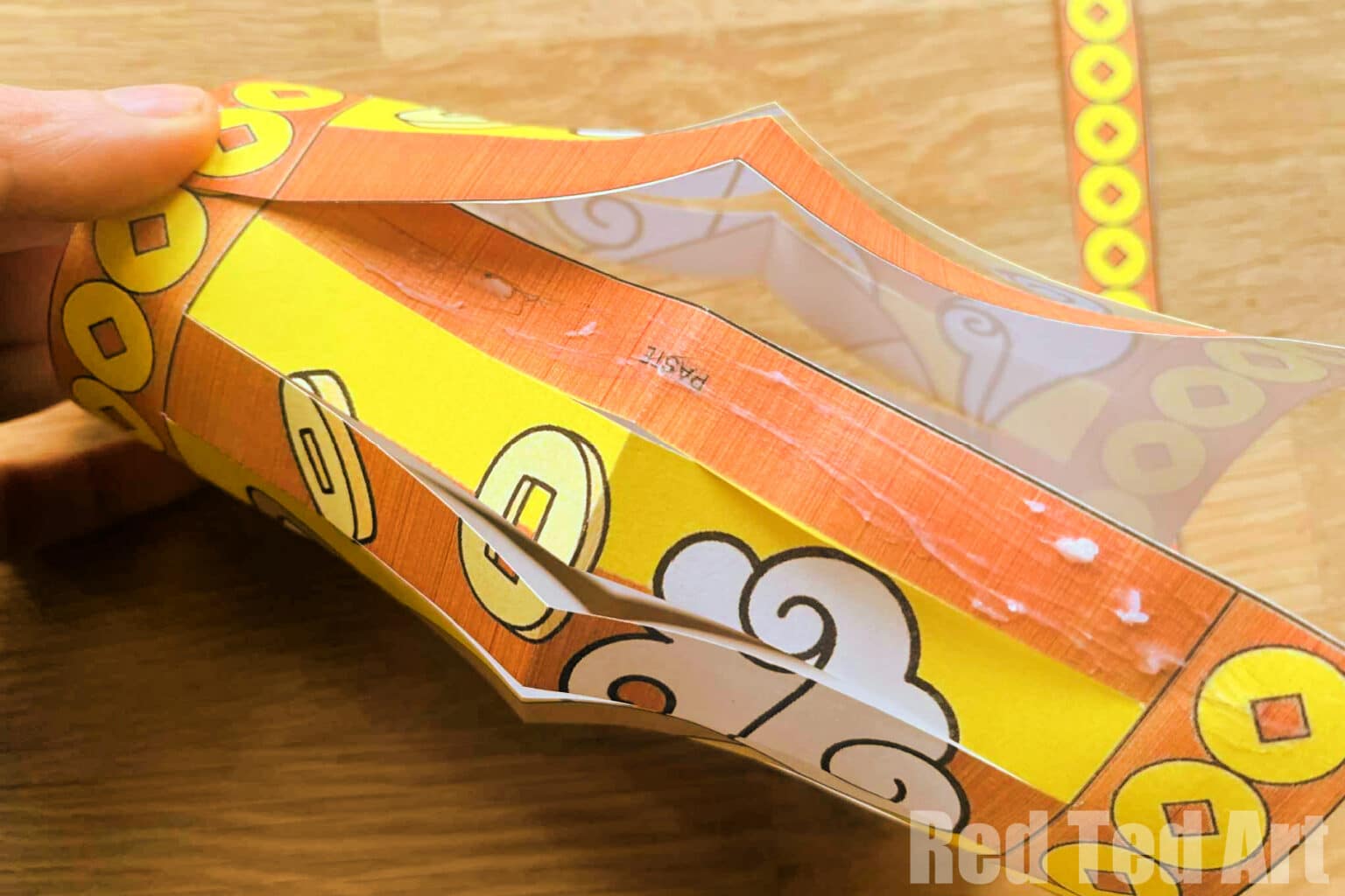Year of the Horse Craft - Paper Lanterns - Red Ted Art - Kids Crafts
