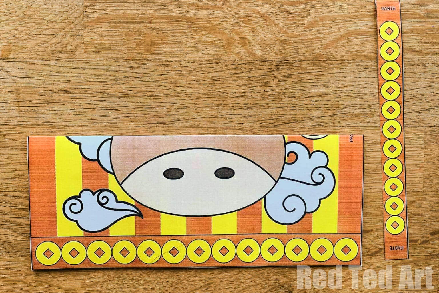 Year of the Horse Craft - Paper Lanterns - Red Ted Art - Kids Crafts