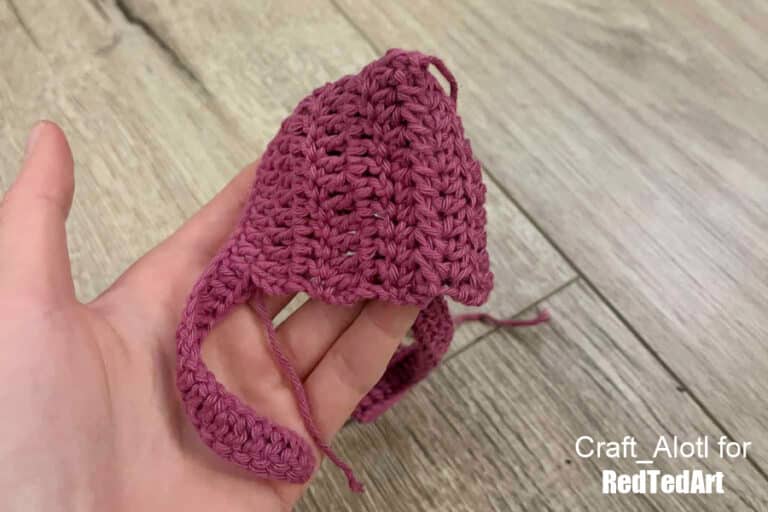 Free Amigurumi Hijab Doll Crochet Pattern - Red Ted Art - Kids Crafts