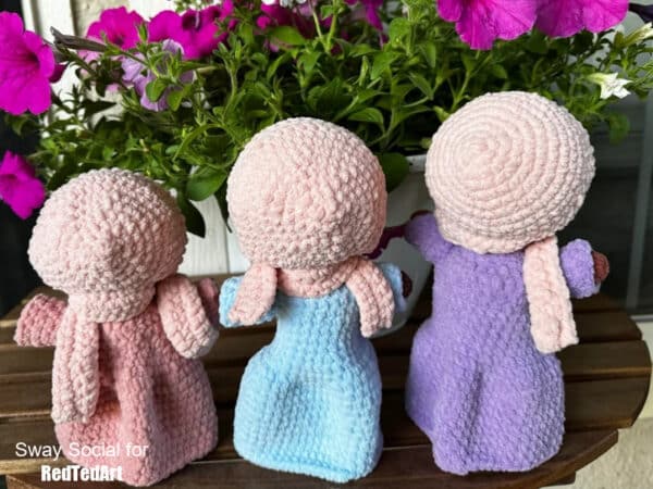 Adorable Free Hijab Doll Crochet Pattern for Eid - Red Ted Art - Kids ...