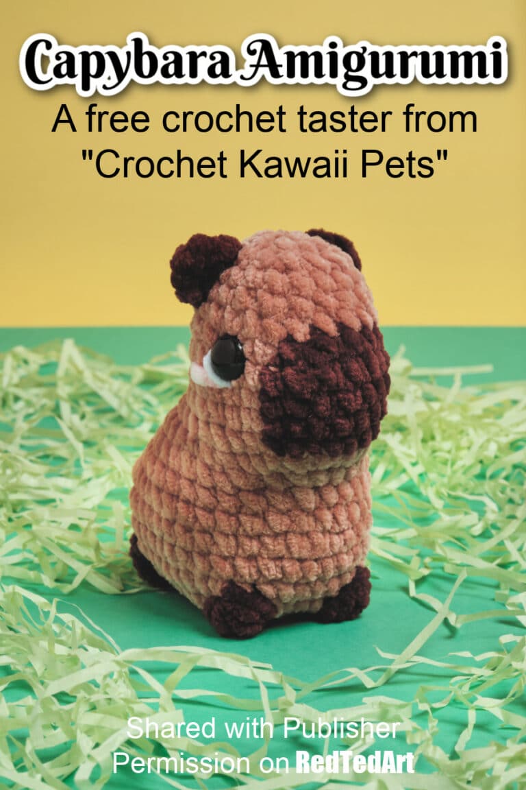 Amigurumi Capybara Crochet Project For Beginners (Crochet Kawaii Pets ...
