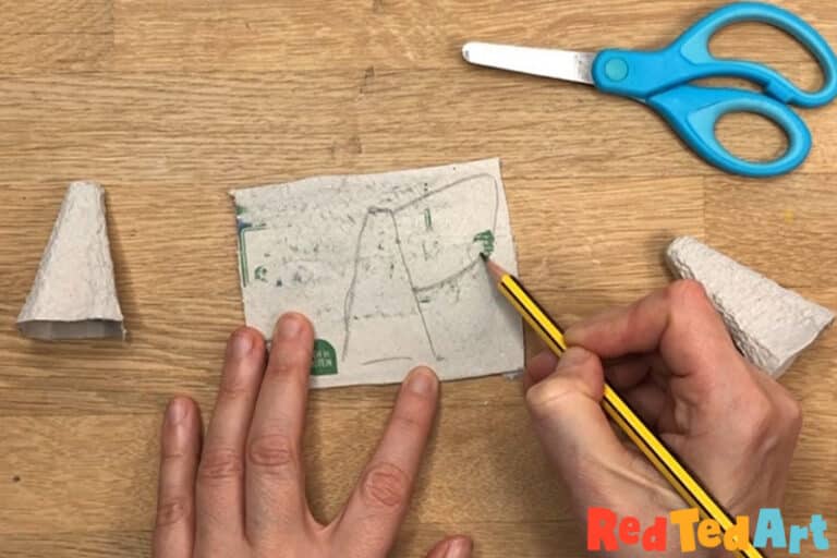 Egg Carton Butterfly Craft - Red Ted Art - Kids Crafts