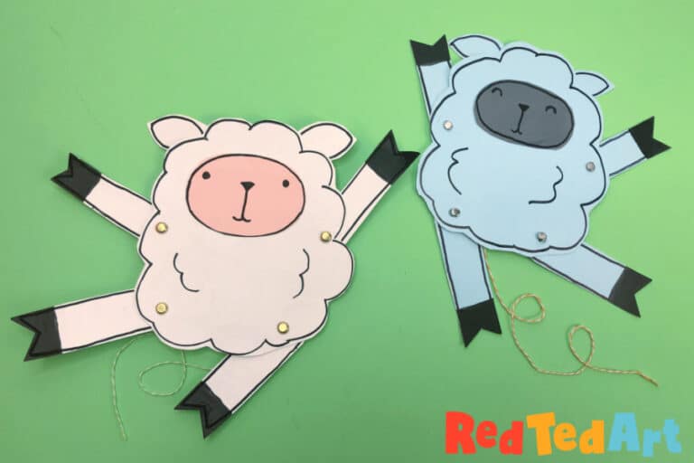 30 Cute Lamb & Sheep Crafts - Red Ted Art - Easy Kids Crafts